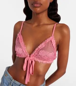Attico Lace Bra Top