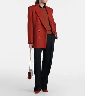 GIANVITO ROSSI Suede Pumps - Orange