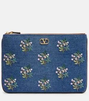 Valentino Garavani Embroidered Clutches