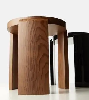 LOUISE ROE Spina Pine Stool