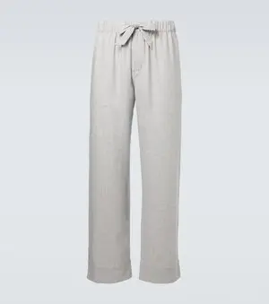 Frescobol Carioca Luan Straight Pants - Grey