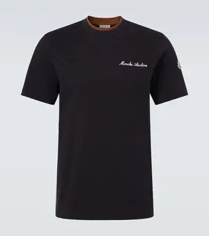Moncler Archivio Cotton Jersey T-shirt - Blue