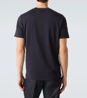 Moncler Archivio Cotton Jersey T-shirt - Blue