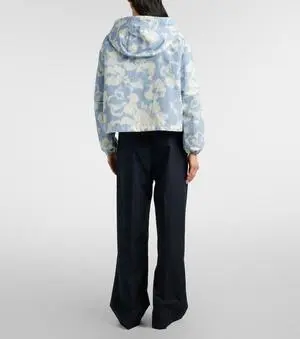 Moncler Cotton Wide-leg Trousers - Blue