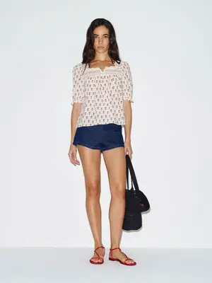Reformation Square Neck Blouses