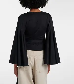 Jacquemus Ventadou Wrap Top