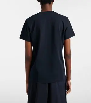 Moncler Logo Cotton Jersey T-shirt