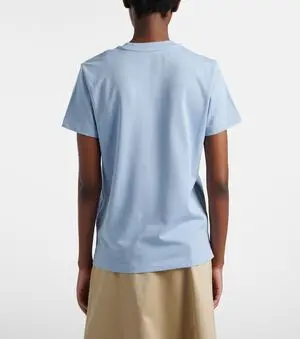 Moncler Logo Cotton Jersey T-shirt