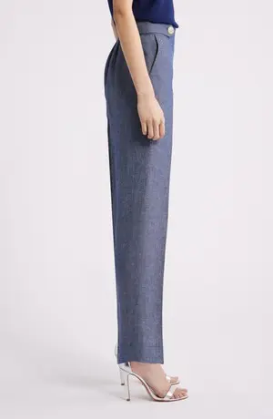 Anne Klein Cropped Wide Leg Pants