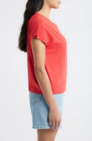 CITY BLUES Graphic T-shirt - Red