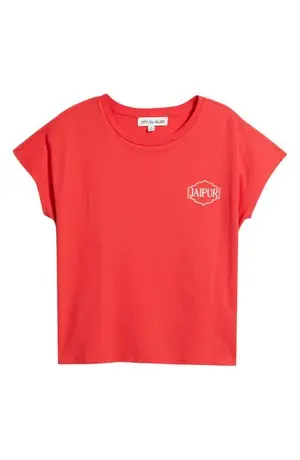 CITY BLUES Graphic T-shirt - Red