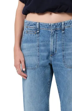 Citizens Of Humanity Winslow Utility Ankle Jeans - Rowena Light/medium Indigo