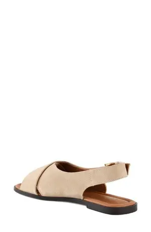 Seychelles Criss-cross Slingback Sandal - Sand