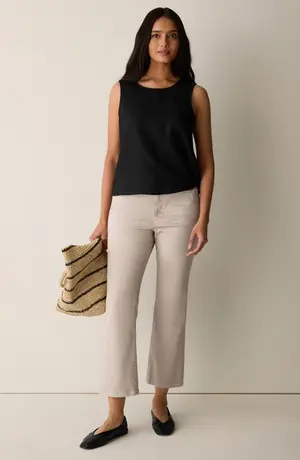 Eileen Fisher Kick Flare Ankle Jeans