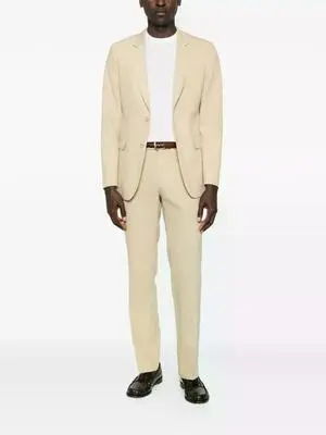 Sandro Wool Blend Suit Trousers - Neutrals