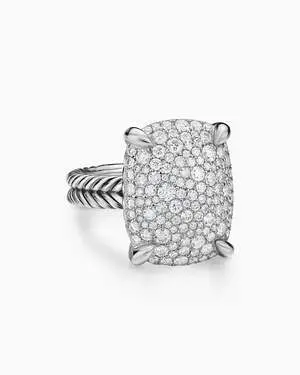 David Yurman Chatelaine Elongated Ring - Diamond
