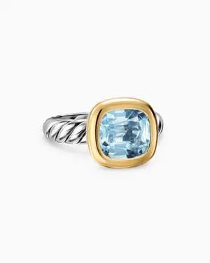 David Yurman Dy Mercer® Color Stone Ring - Sky Blue Topaz
