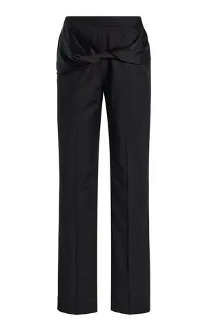 Tove Annabel Wool Trousers - Black