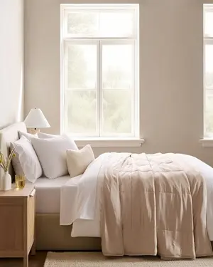 Quince Bamboo Comforter - Sand