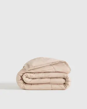 Quince Bamboo Comforter - Sand