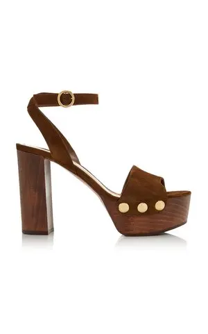 GIANVITO ROSSI Ardéa Platform Sandals - Brown