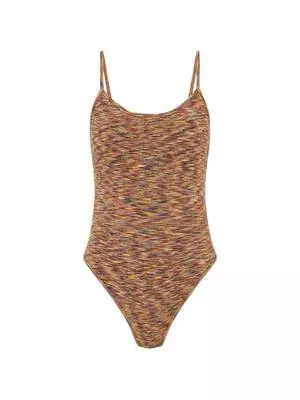 The Upside Seamless Flow Bodysuit - Brown