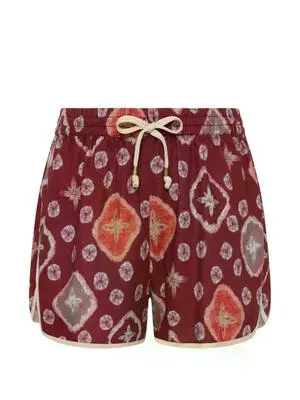 The Upside Patterned Drawstring Shorts