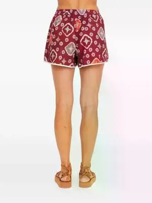 The Upside Patterned Drawstring Shorts