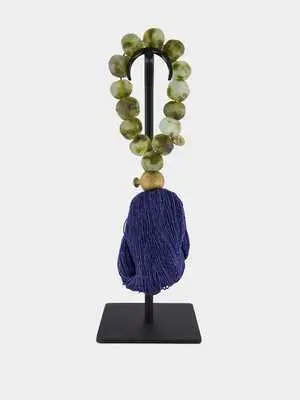 STUDIO JULIA ATLAS Prayer Bead Artwork - Green
