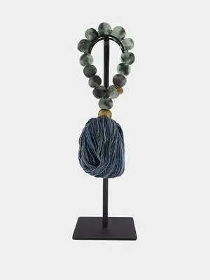 STUDIO JULIA ATLAS Prayer Bead Artwork - Black