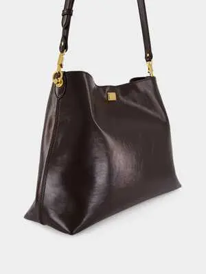 Dolce & Gabbana Large Vittoria Shoulder Bag - Brown