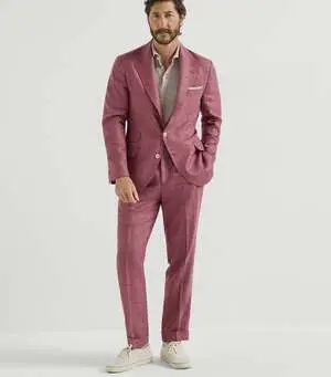 Brunello Cucinelli Wool-linen-silk 2-piece Suit