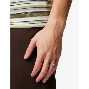SERGE DENIMES Frieze Sterling Ring