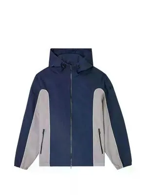 DIESEL® Hooded Panelled Jacket - Blue
