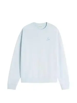 CAFÉ KITSUNÉ Logo-embroidered Sweatshirt