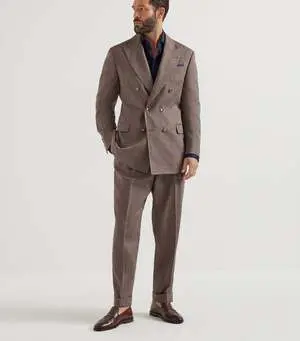Brunello Cucinelli Linen-cotton 2-piece Suit