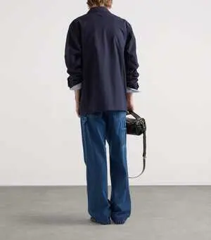 Prada Cotton Safari Jacket - Blue