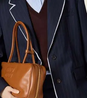 Miu Miu Wool Pinstripe Blazer