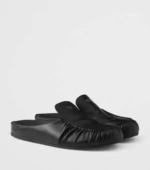 Prada Leather Mules