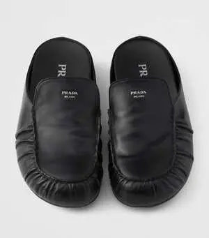 Prada Leather Mules