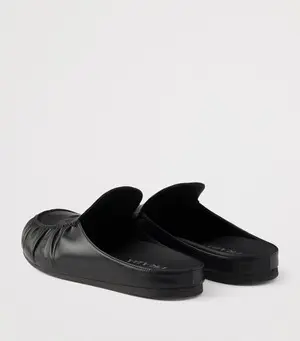 Prada Leather Mules