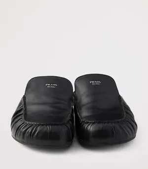 Prada Leather Mules