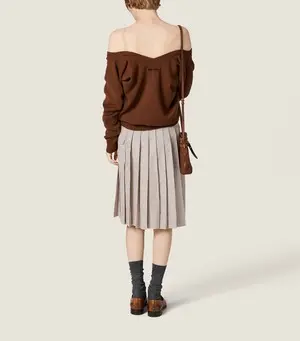 Miu Miu Cashmere Cropped Cardigan