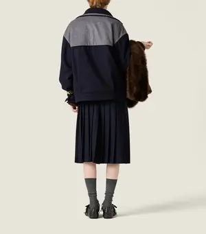 Miu Miu Wool-cashmere Bomber Jacket