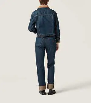 Miu Miu Denim Blouson Jacket