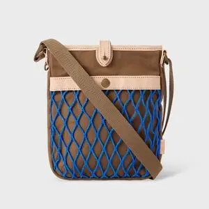 PAUL SMITH LOVES BARBOUR Cross Body Bag - Brown