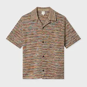 Paul Smith Signature Stripe' Knitted Cotton Shirt
