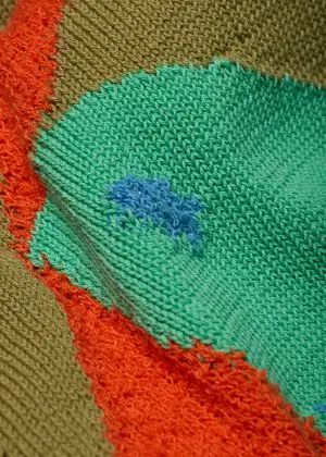 Paul Smith River Collage Knitted Cotton Sweater - Multicolour