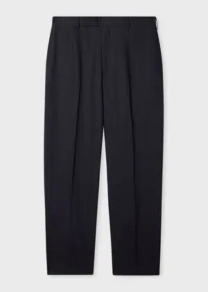 Paul Smith Relaxed-fit Linen Trousers - Blue