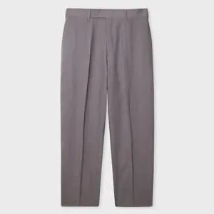 Paul Smith Relaxed-fit Linen Trousers - Purple